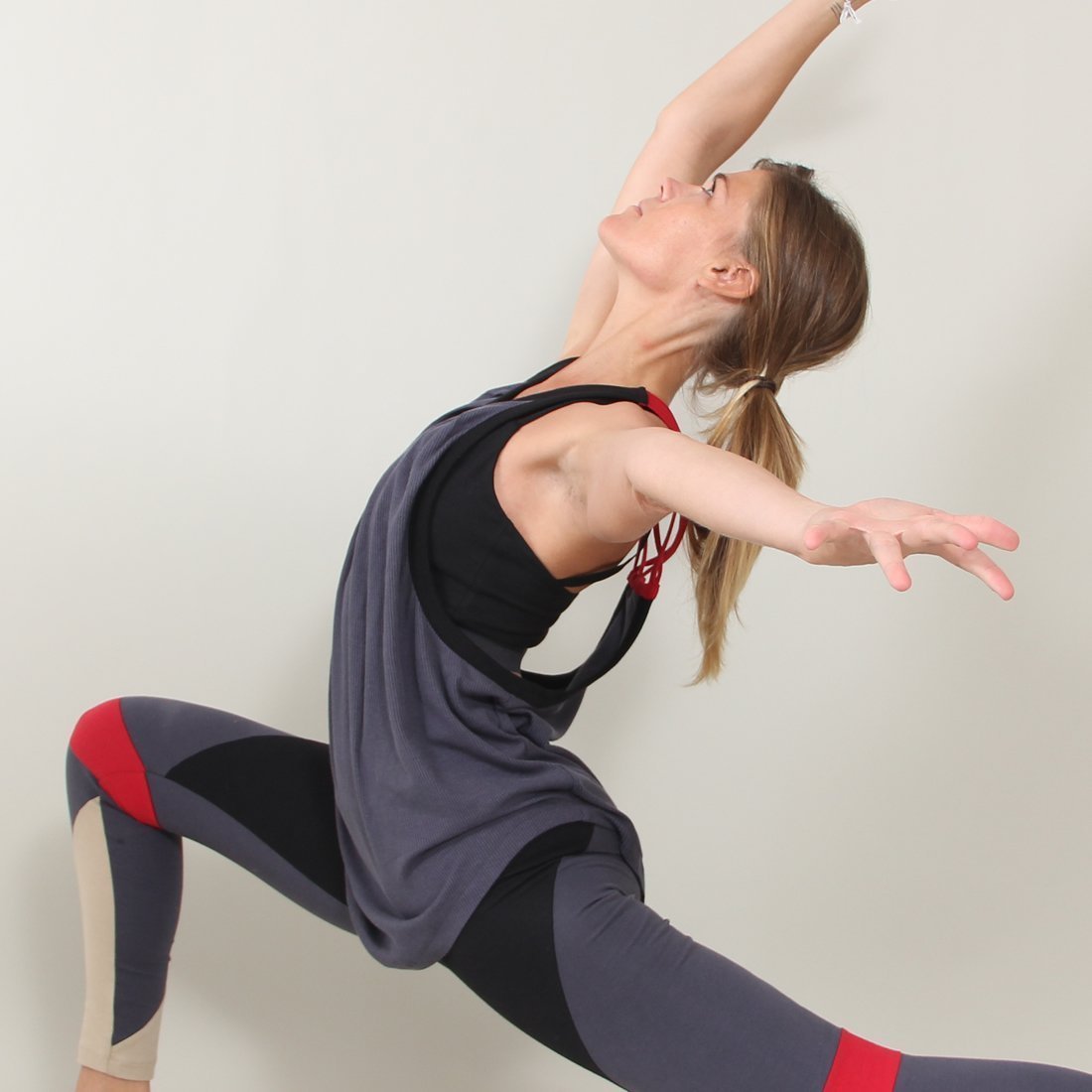 Prancing Leopard Organics Cotton Yoga Clothing Pilates Fitness Apparel